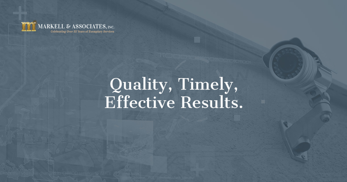 Our Services | Markell & Associates, Inc.